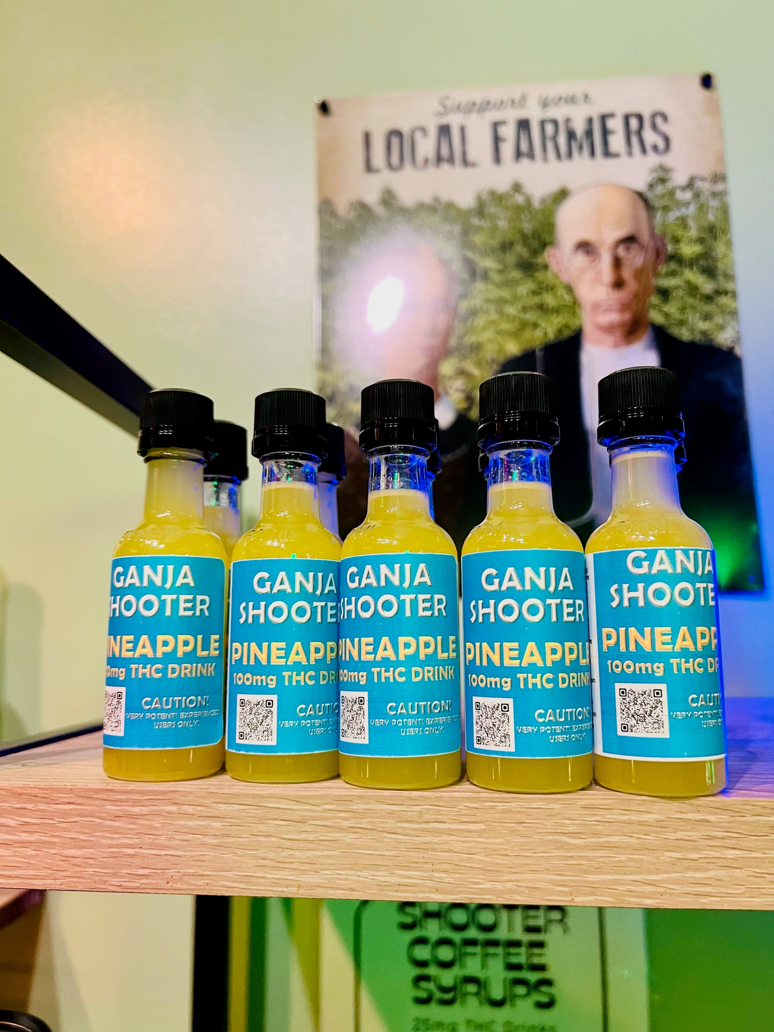 100mg Delta 9 THC Ganja Shooter | Your Weed Drinks | Chill Naturally ...