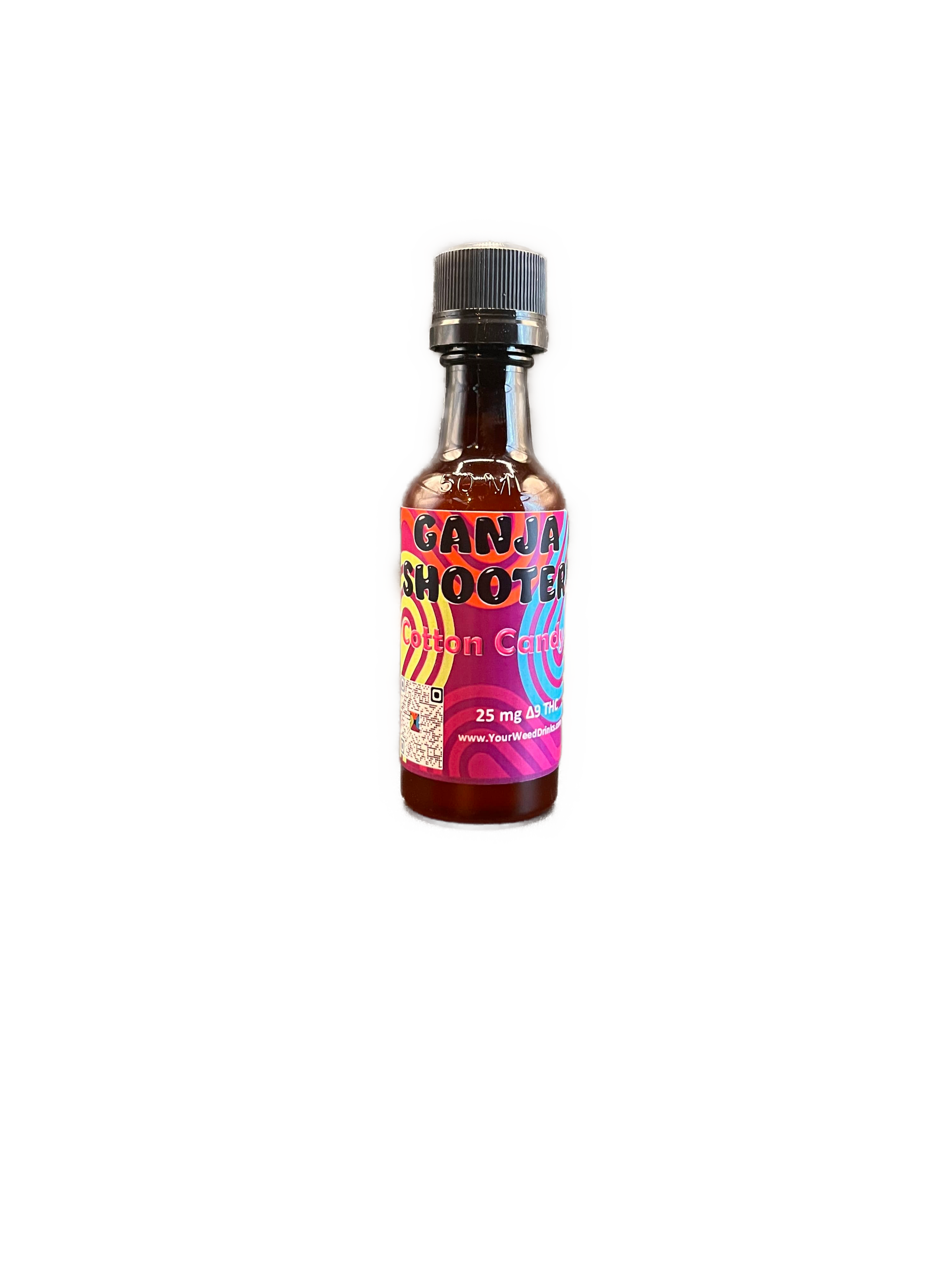 Cotton Candy 25mg THC Ganja Shooter | Your Weed Drinks | Chill ...